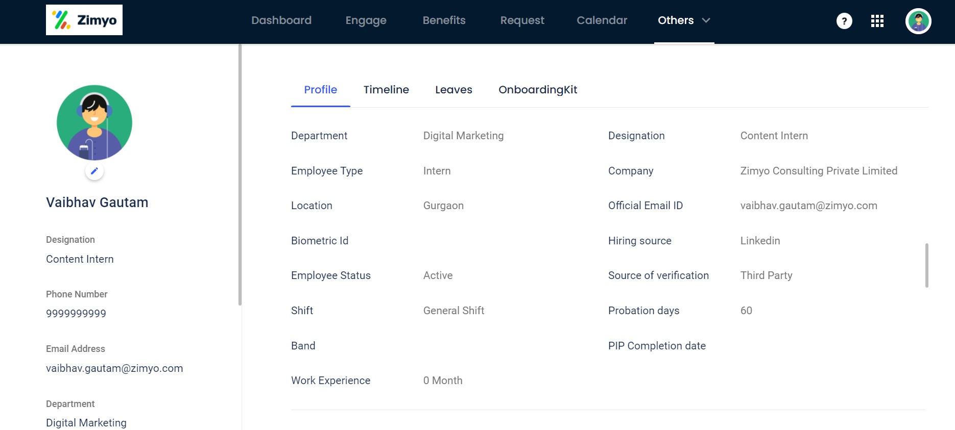 Where can I see my probation period? - Zimyo Help | Zimyo FAQs