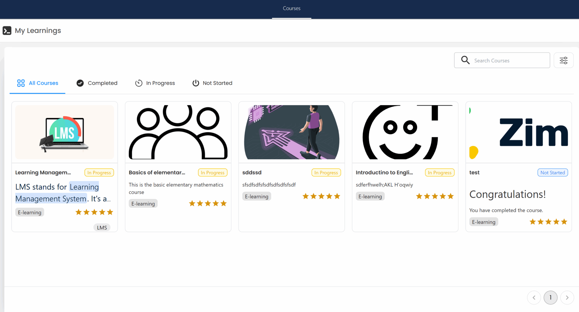 My Learning | Help | Zimyo