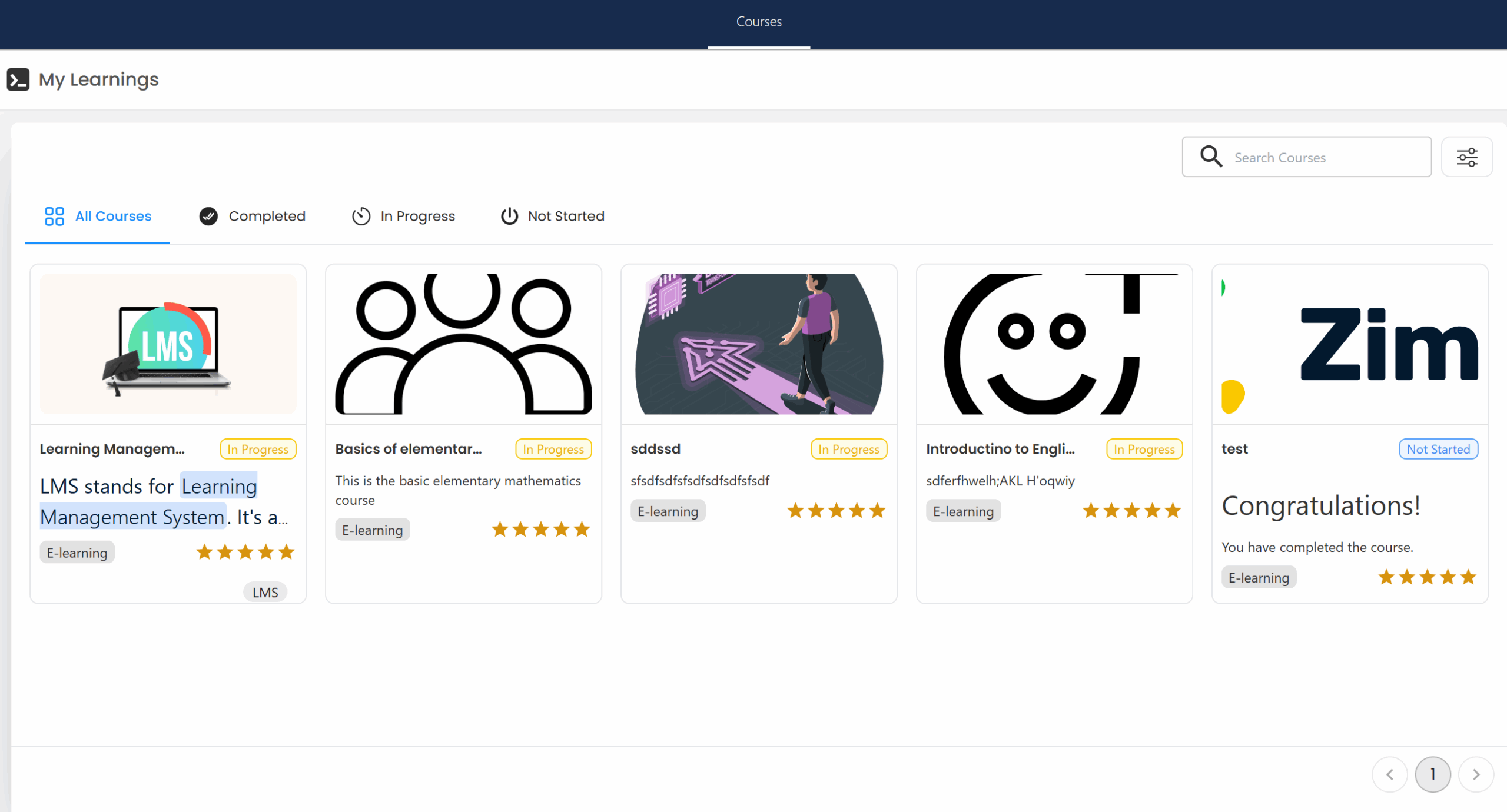My Learning | Help | Zimyo